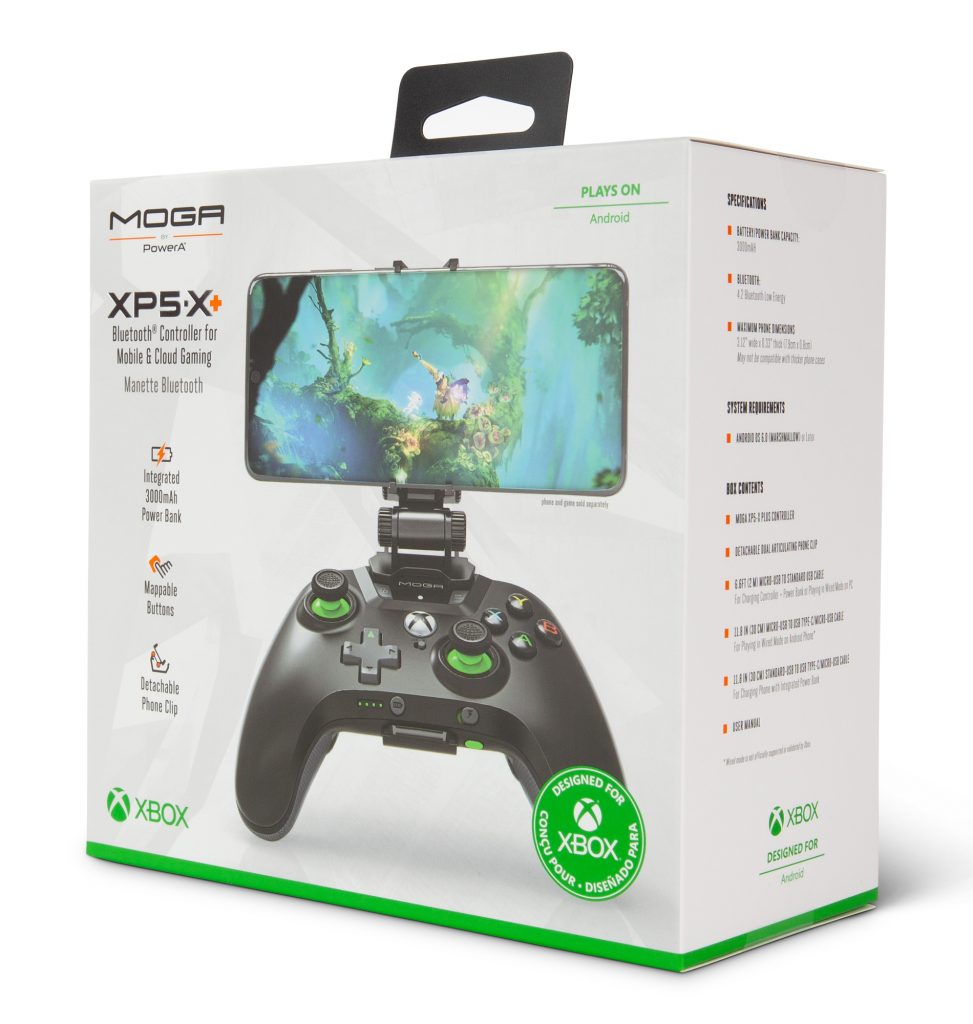 PowerA MOGA XP5-X Plus Bluetooth Controller for Mobile & Cloud Gaming ...